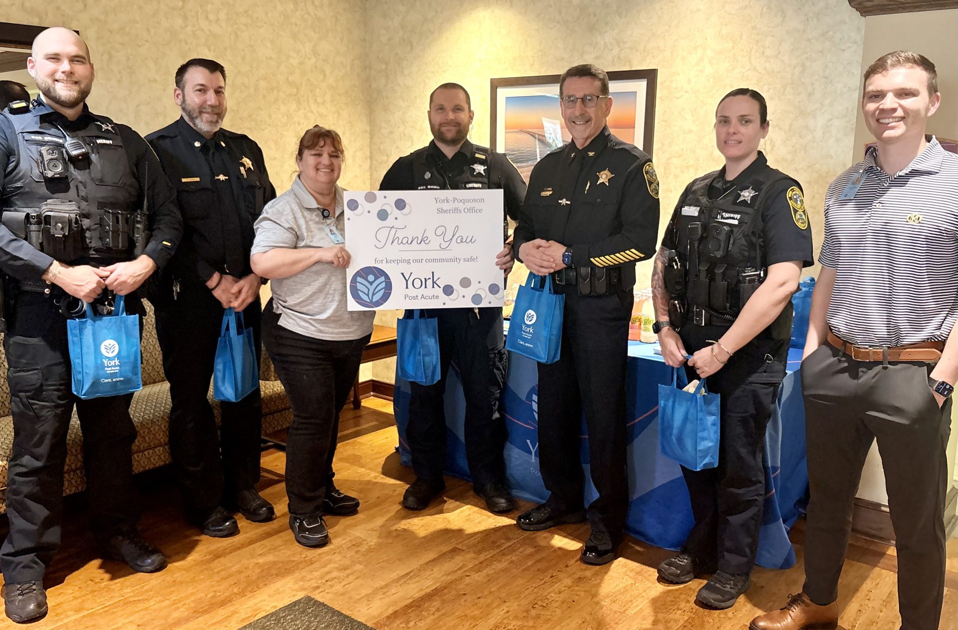 York Post Acute Celebrates Law Enforcement Appreciation Day ...