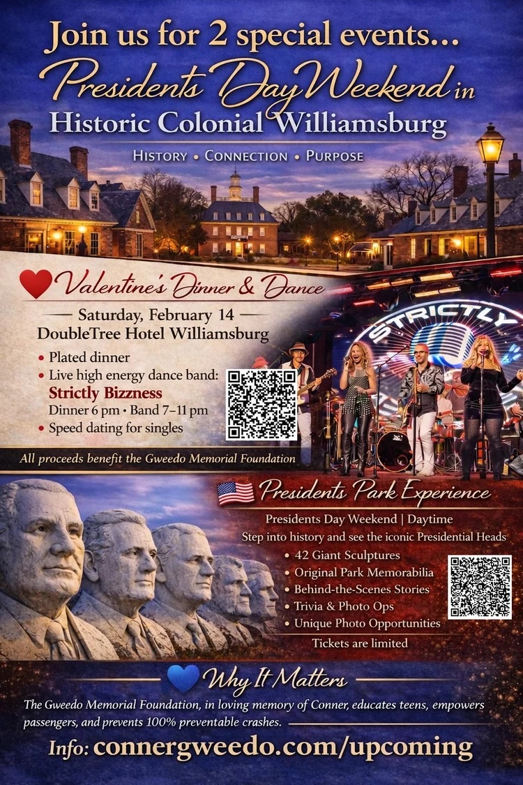 Valentine’s Day, Presidents Day Weekend Events Will Serve as Fundraiser ...