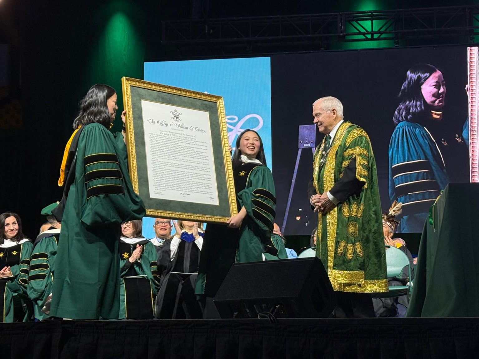 William & Mary Honors Gov. Abigail Spanberger and Filmmaker Ken Burns ...