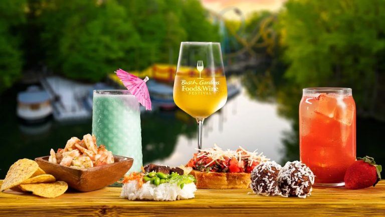 Food & Wine Festival Now Underway at Busch Gardens | Williamsburg ...
