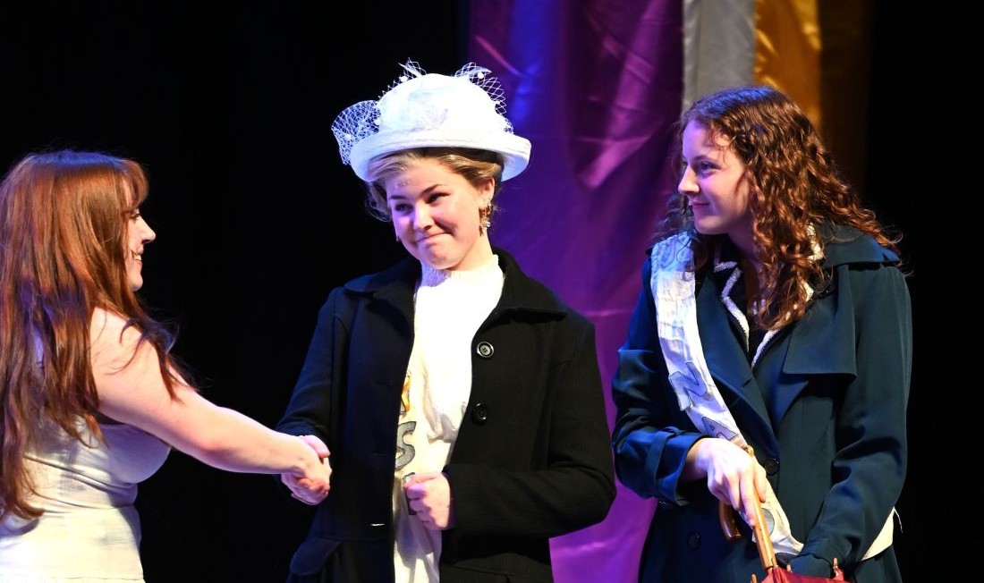 WJCC students bring Tony-winning musical Suffs to Jamestown High stage ...